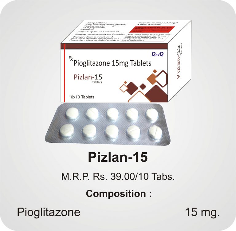 Pioglitazone (Tablet) Manufacturer, PCD Franchise & Supplier in India