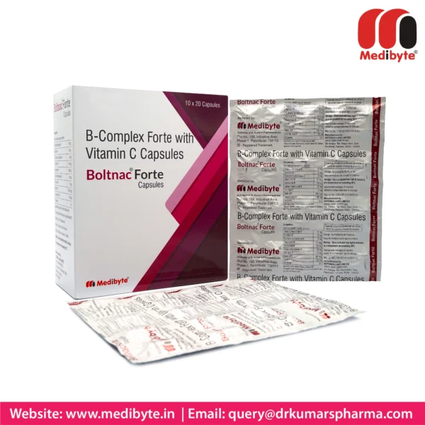 B-Complex Forte with Vitamin C Capsule Manufacturer | Franchise
